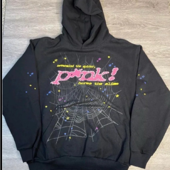 Sp5der | Sweaters | Sp5der Hoodie Black | Poshmark
